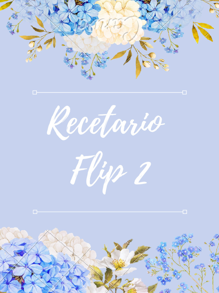 Recetas Variadas para Cocinar en FLIP | PDF | Panes | Pizza