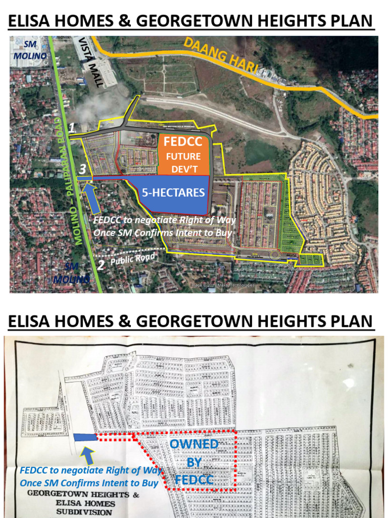 Subdivision Plan of Elisa Homes & Georgetown Heights | PDF