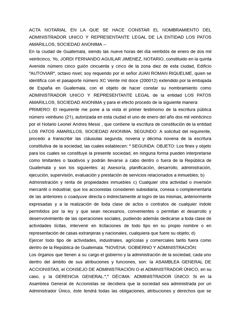 Act 1 | PDF | Guatemala