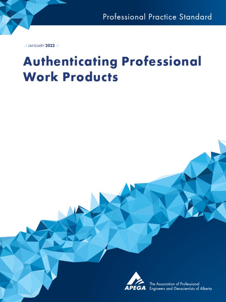 authenticating-professional-work-products | PDF | License | Authentication