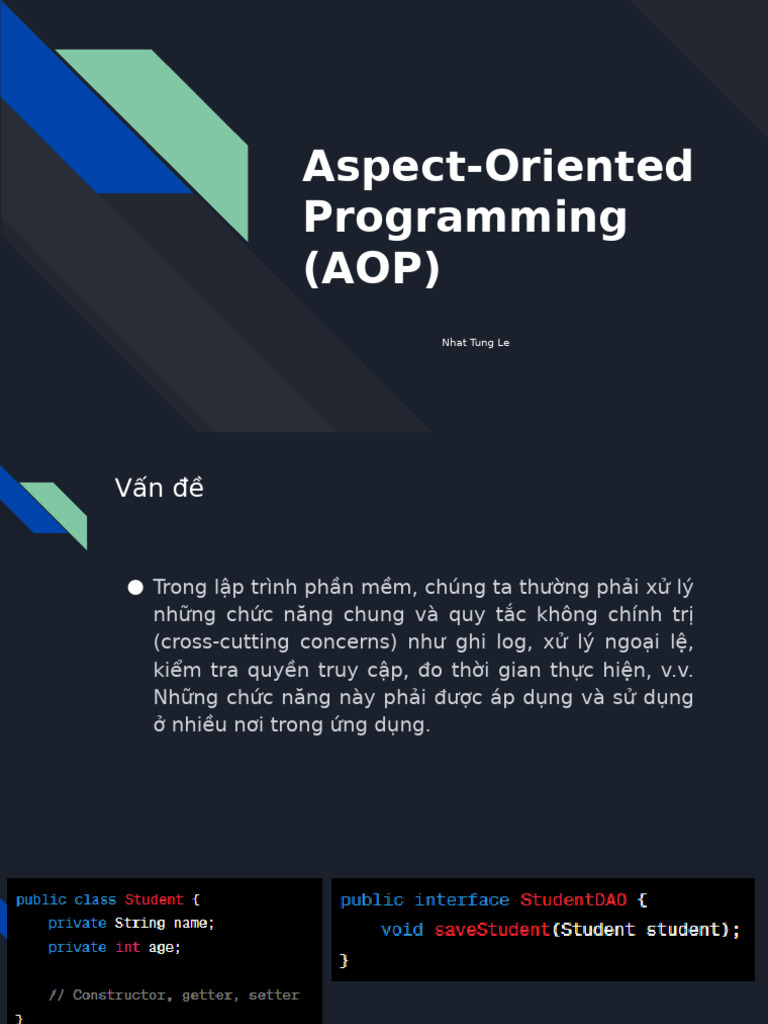 15 01. Gioi Thieu Ve AOP | PDF