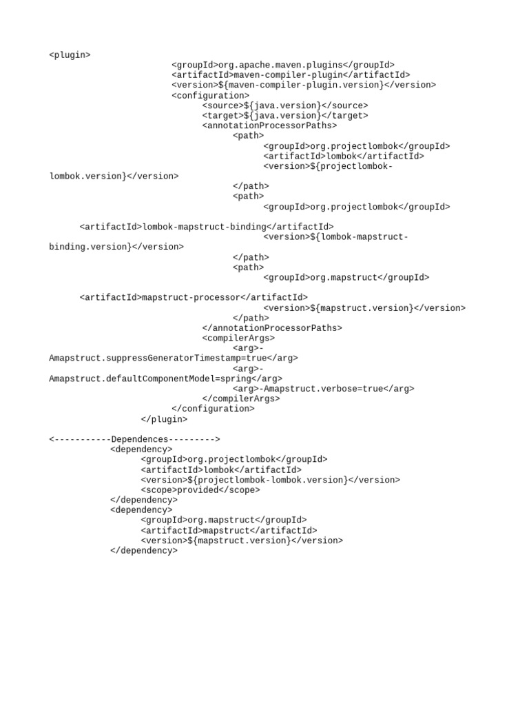 Plugin Lombok Mapstruct Pdf