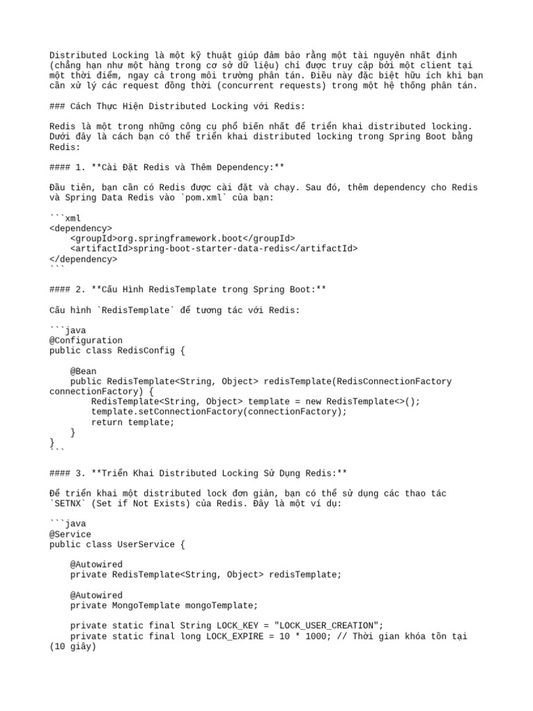 Distributed Locking | PDF Distributed Locking | PDF