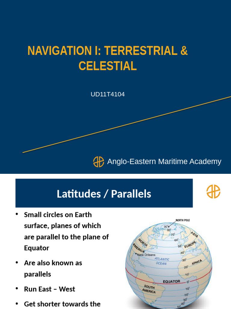 1.3 Parallel Sailing | PDF | Latitude | Equator