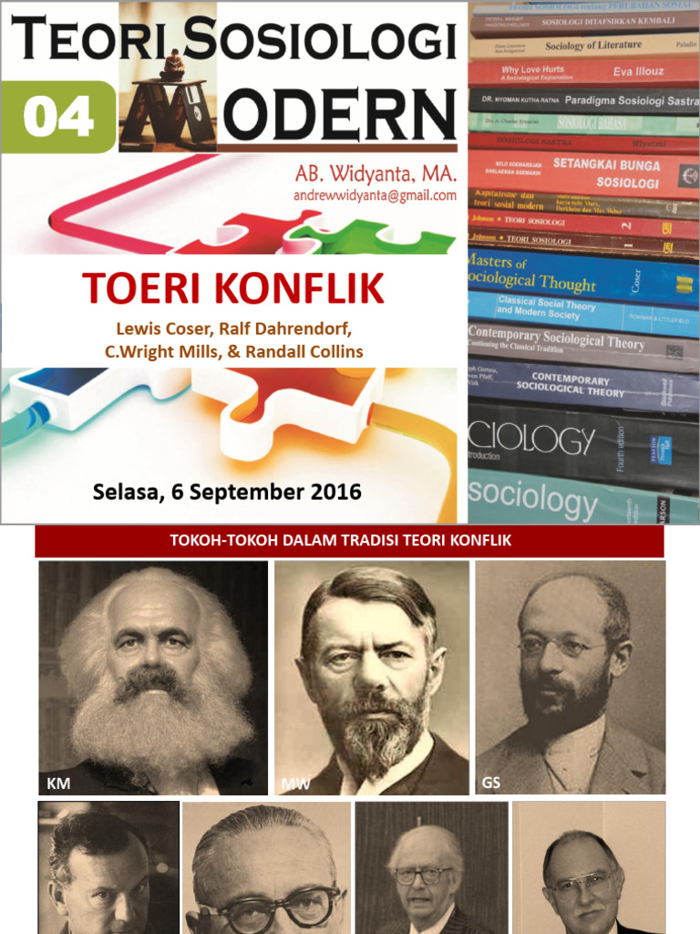 Teori Sosiologi Modern - S1 Sosiologi UGM - Sesi 4 | PDF