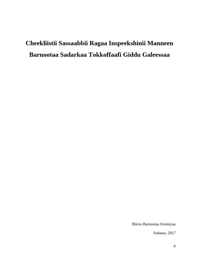 School Self Evaluation Checklist | PDF