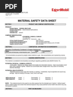 MSDS for EXXSOL D60 Solvent | PDF | Firefighting | Combustion