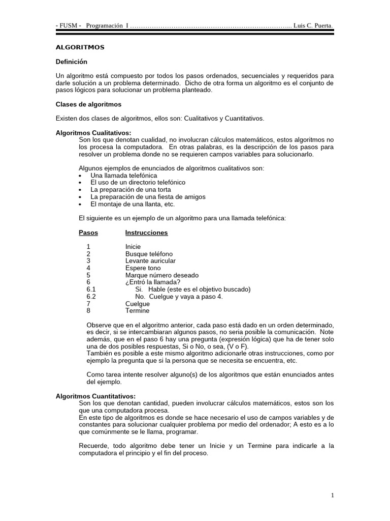 Teoría 2 - Curso de JAVA | PDF | Algoritmos | Programación de computadoras