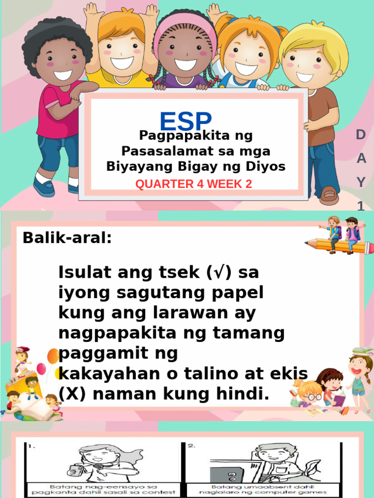 Esp 2-Q4-Week 2 | PDF