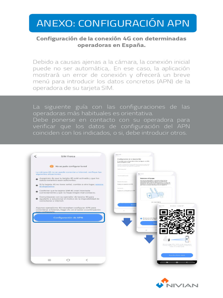 NIVIAN - CONFIGURAR QR APN | PDF