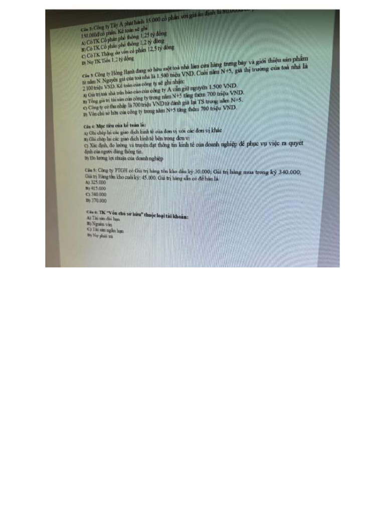 Nguyen Ly Ke Toan - 1 | PDF