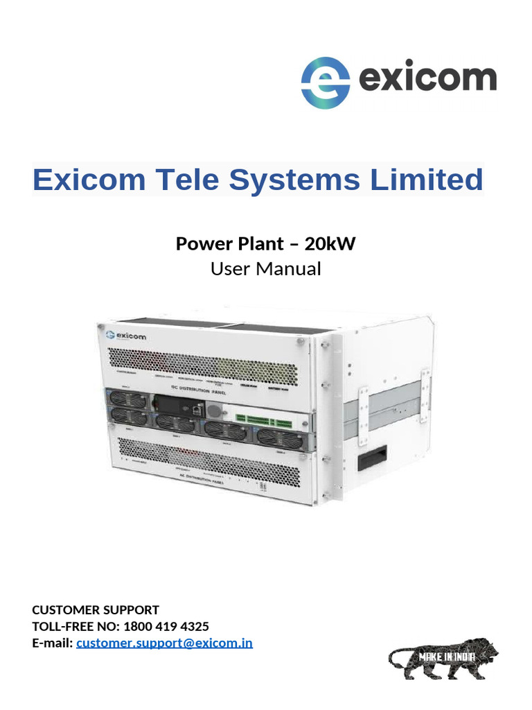 Power Plant – 20kW | PDF