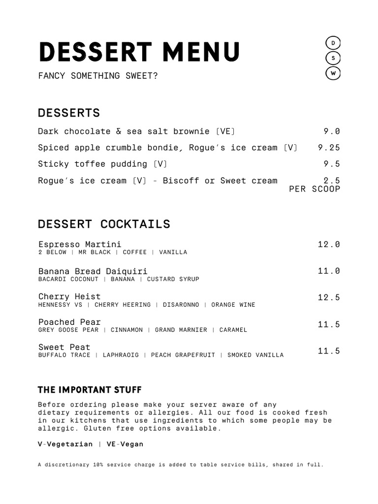 DESSERT-MENU | PDF