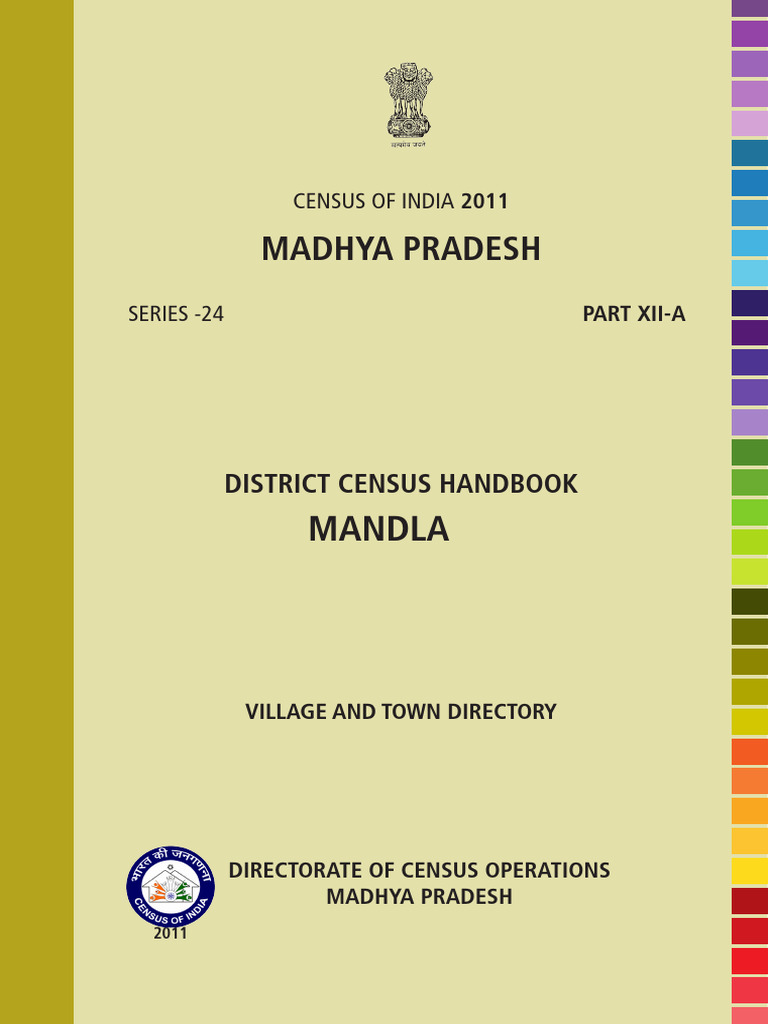 Mandla District Census Handbook 2011 | PDF
