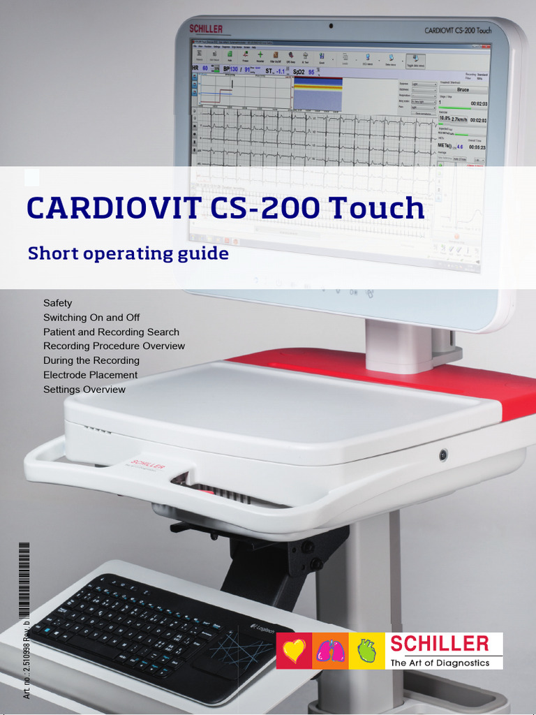 CARDIOVIT CS-200 Guide | PDF | Electrocardiography