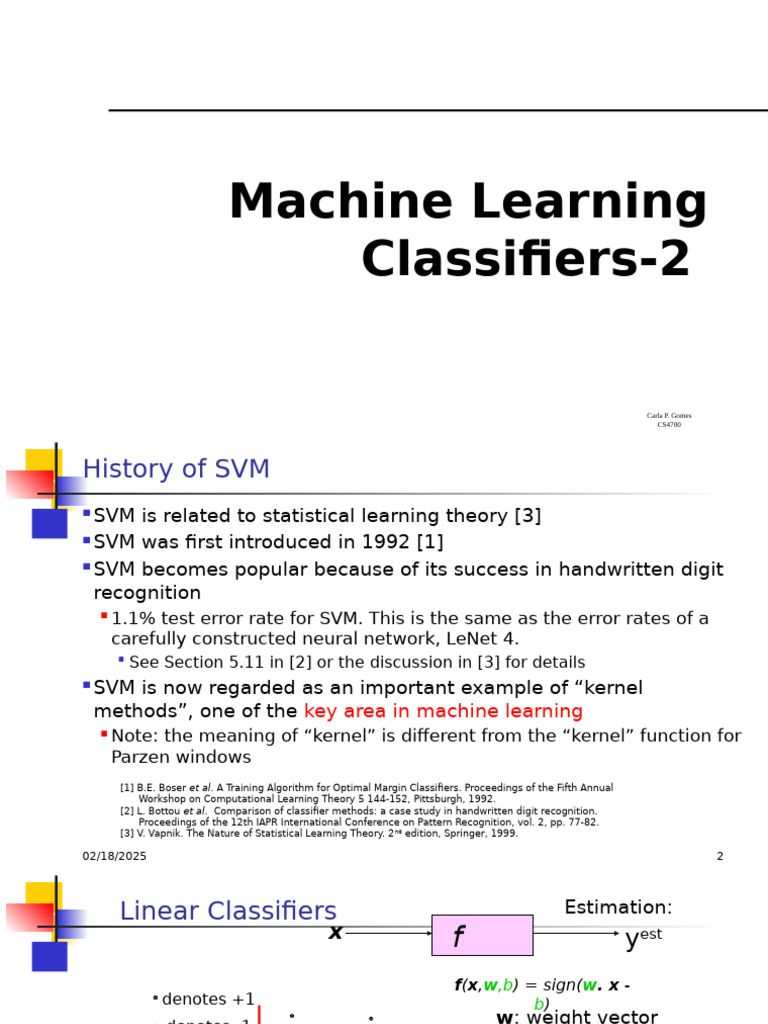 UNIT-3 | PDF | Support Vector Machine | Sensitivity And Specificity