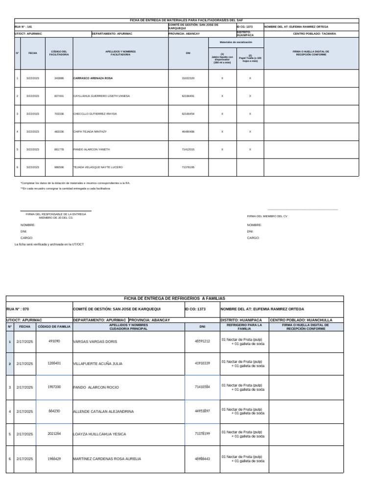 Refri Ocyubre Yaneth Enero | PDF