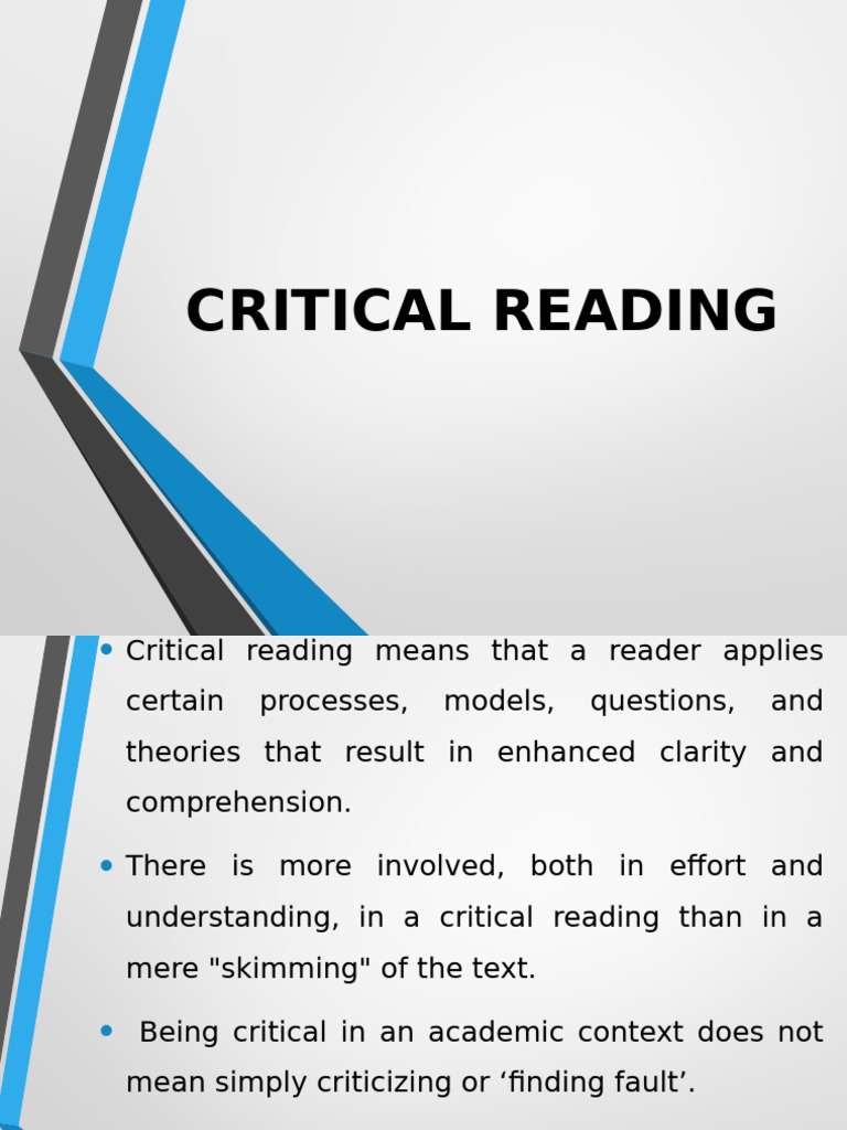 Week 9 - Lecture 9 | PDF | Reading Comprehension | Behavior Modification
