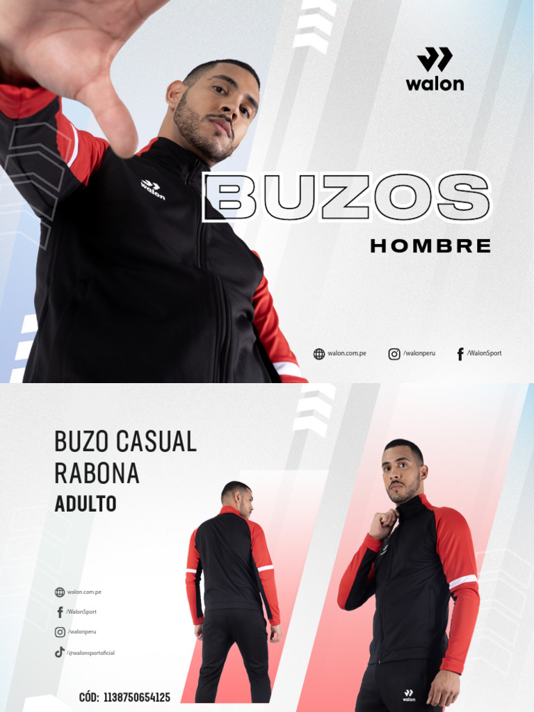 Catálogo Buzos Hombre | PDF