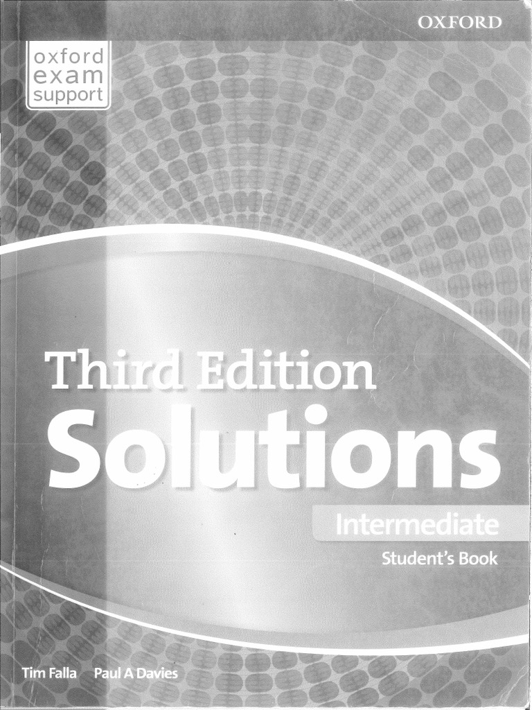 Solutions Third Edition- Intermediate - SB | PDF