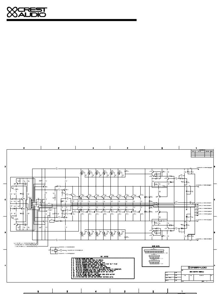 Crest Audio 9001 | PDF