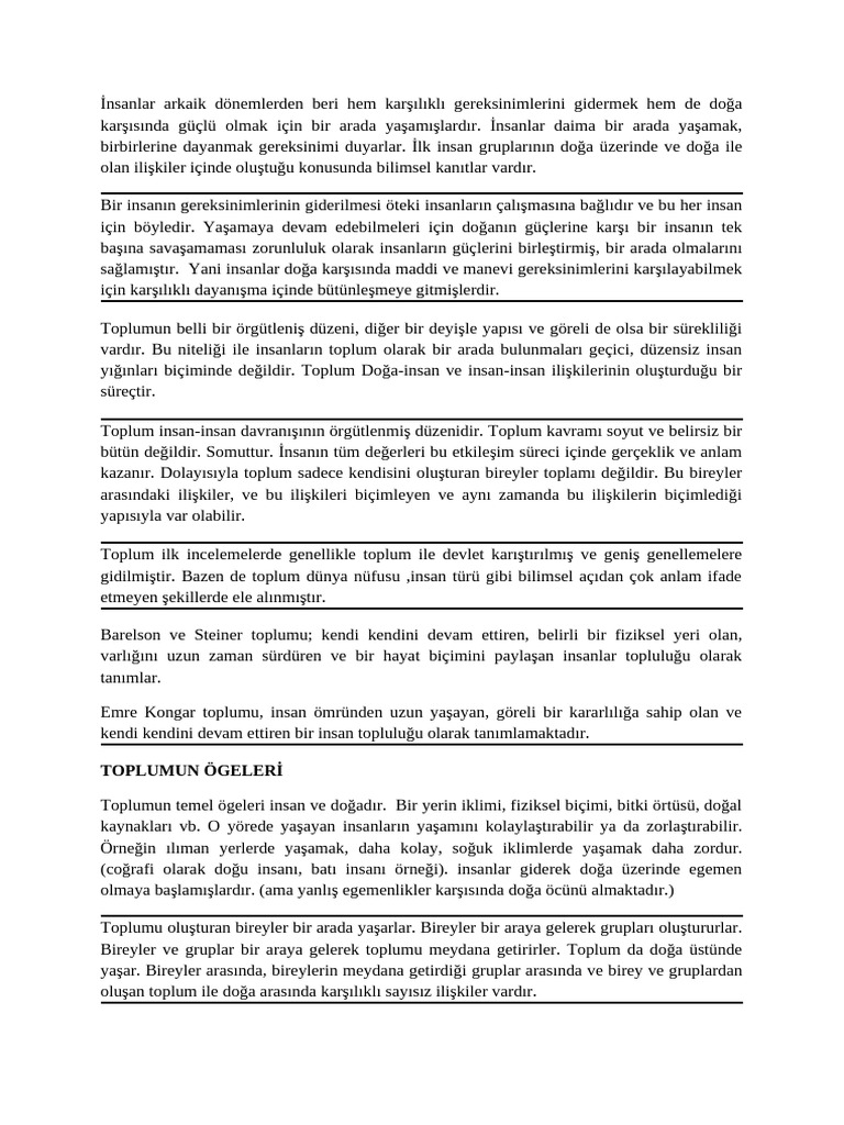 3. Hafta Ders Notu | PDF