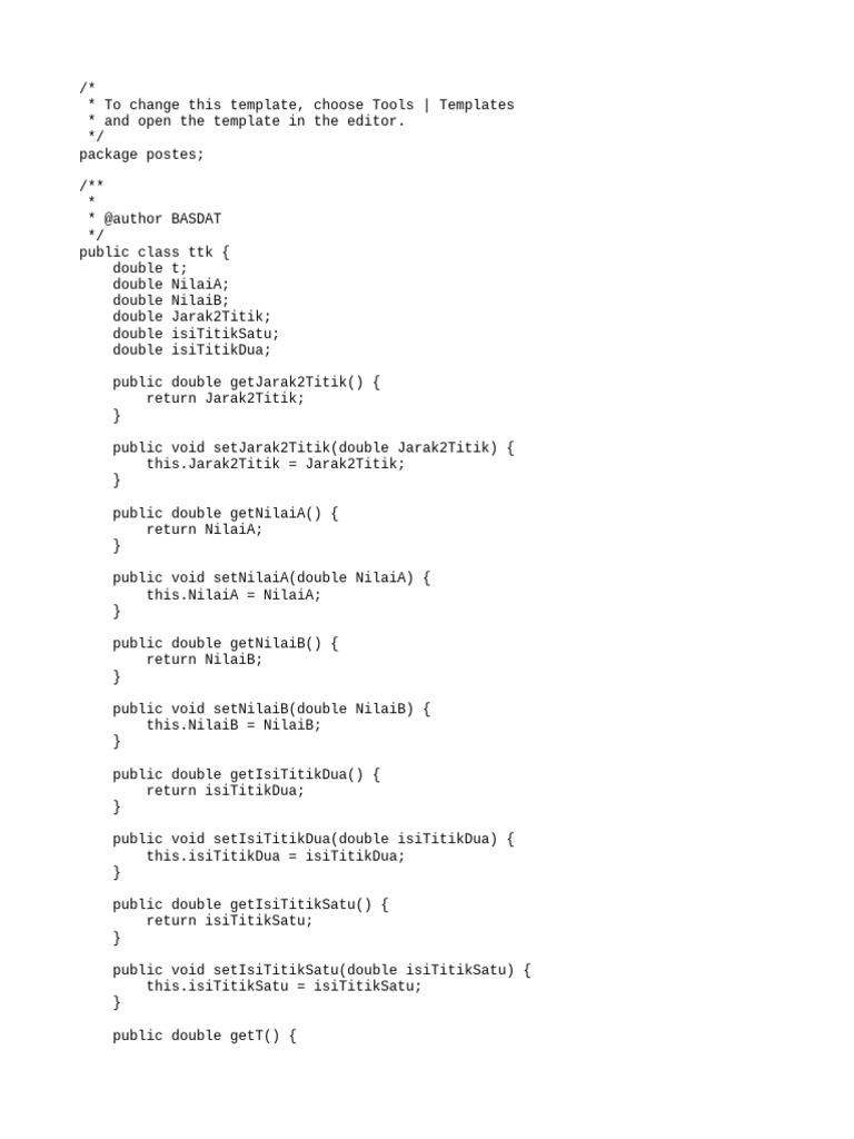 Java Class for Point Distance Calculation | PDF