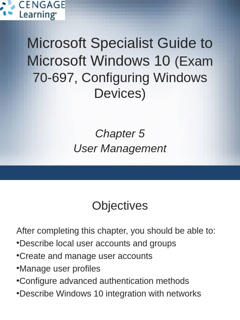 Creating Users | PDF | Windows 10 | Computing