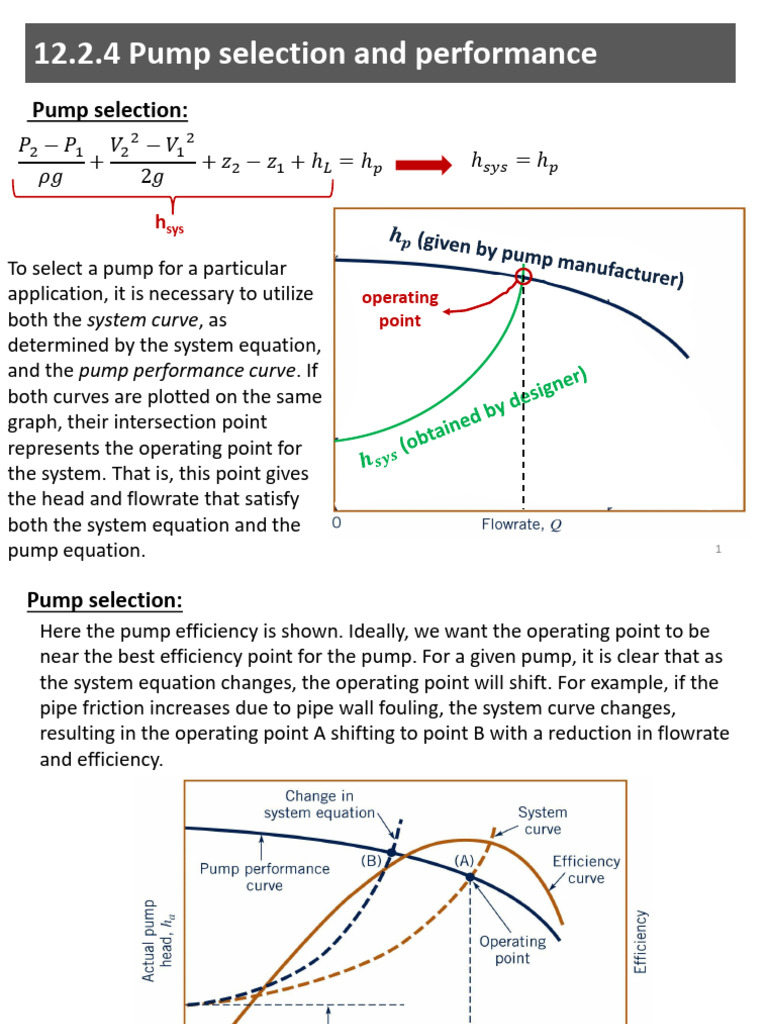 Topic 7b - Pump Selection and Performance Continued - Series and ...