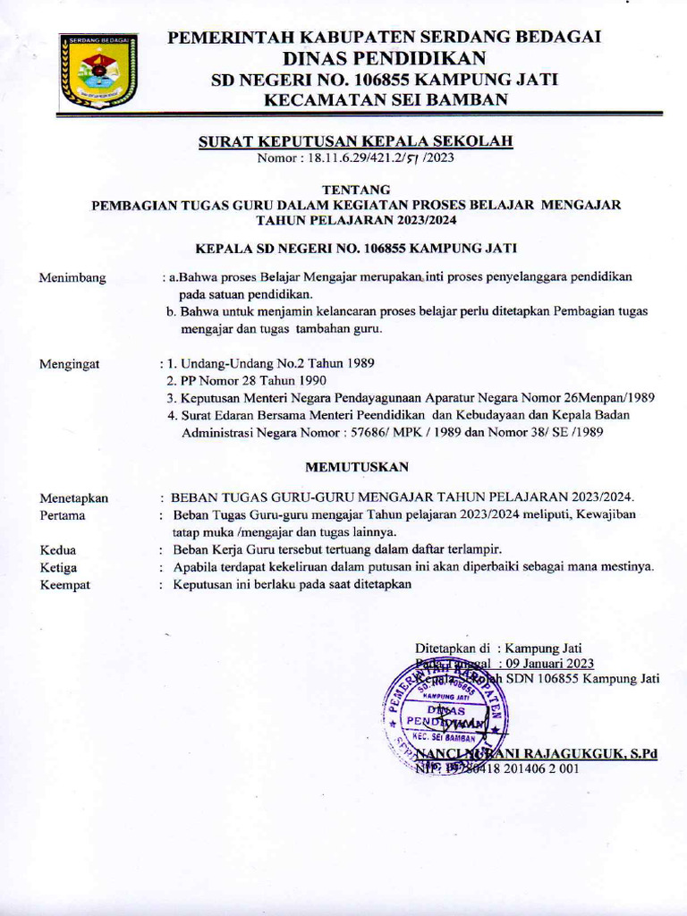 Beban Tugas Maeka 2023-2024 | PDF