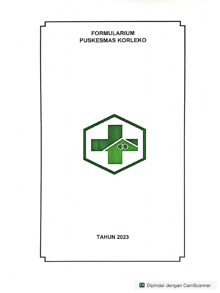 3.10.1.1 Formularium Obat Puskesmas | PDF
