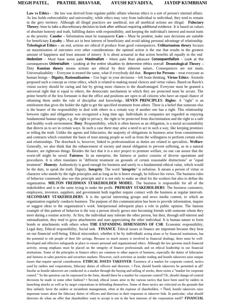 QUICK REFERENCE SHEET | PDF | Takeover | Justice QUICK REFERENCE SHEET | PDF | Takeover | Justice