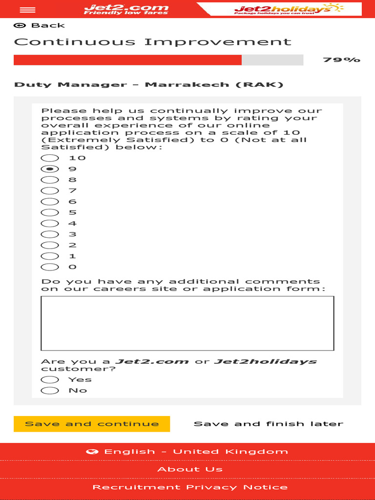 Improve Your Jet2 Application Experience | PDF