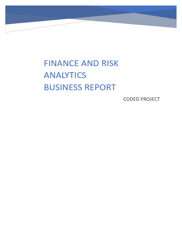 FRA_BUSINESS_REPORT | PDF | Multicollinearity | Regression Analysis