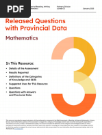EQAO Grade 6 Math Released Questions | PDF | Rectangle | Educational ...