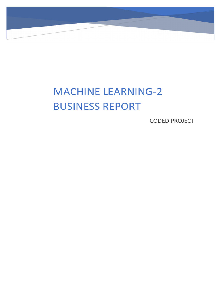 ML-2 project Final | PDF | Accuracy And Precision | Sensitivity And Specificity