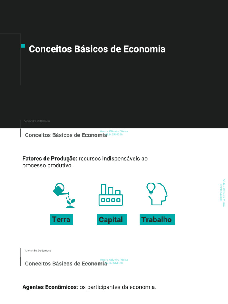 Conceitos Basicos de Economia | PDF