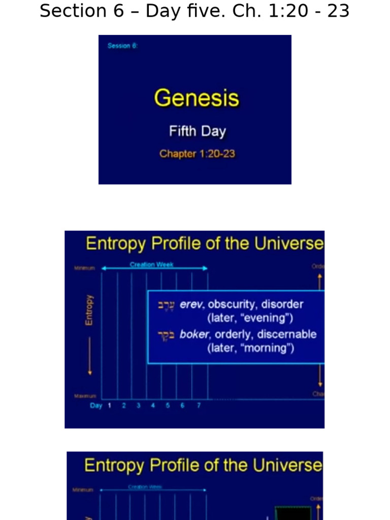 06 Genesis Chuck Missler Day Five | PDF