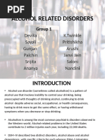 Alcohol Use Disorder Criteria | PDF