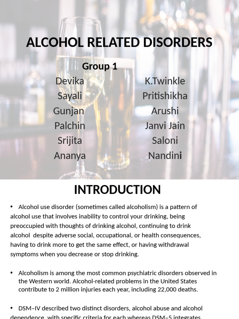 Understanding Alcohol Use Disorder | PDF | Alcoholism | Mental Disorder
