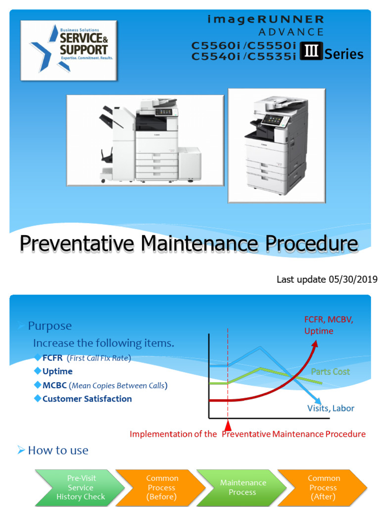 Canon Maintenance Guide | PDF