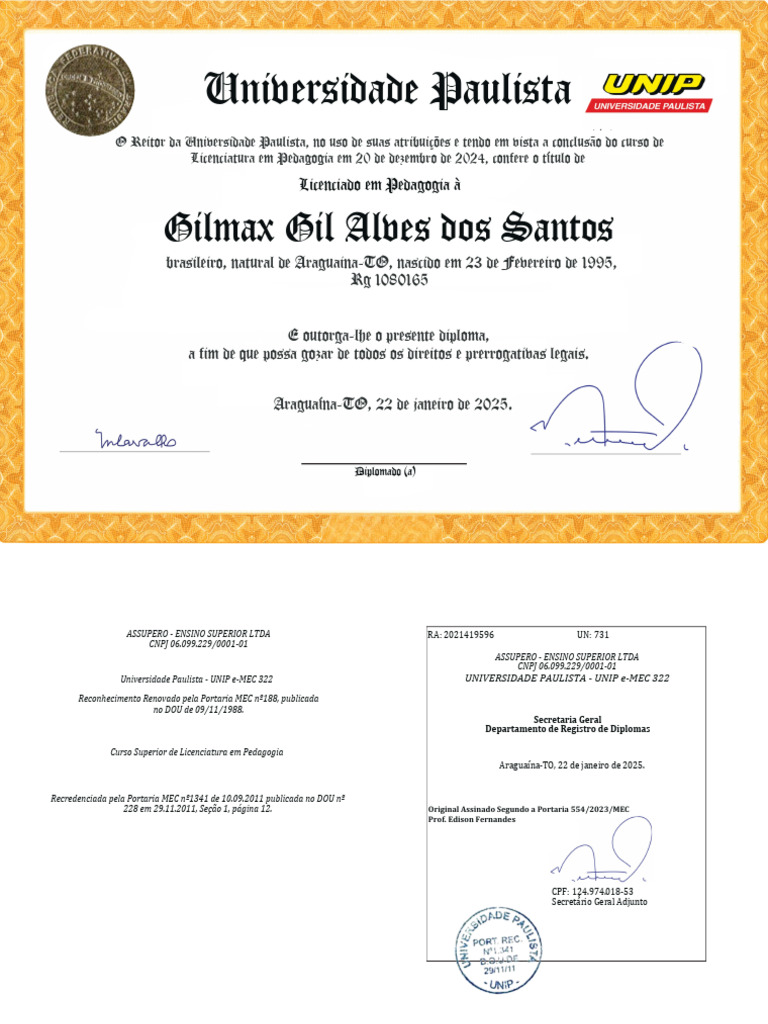 Gilmax Pedagogia PDF | PDF