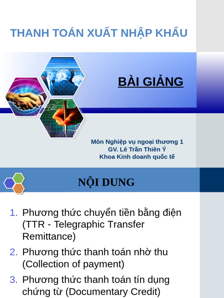 5-Thanh Toan XNK | PDF