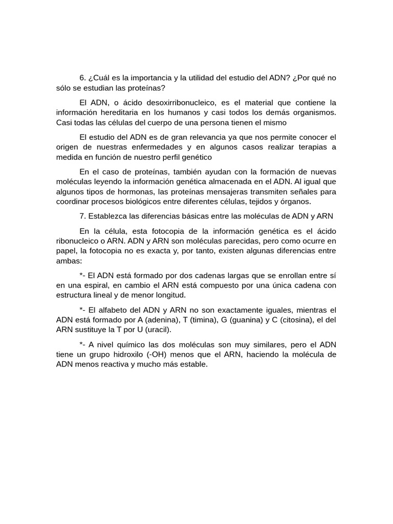 ADN TAREA | PDF | Adn | Reacción en cadena de la polimerasa