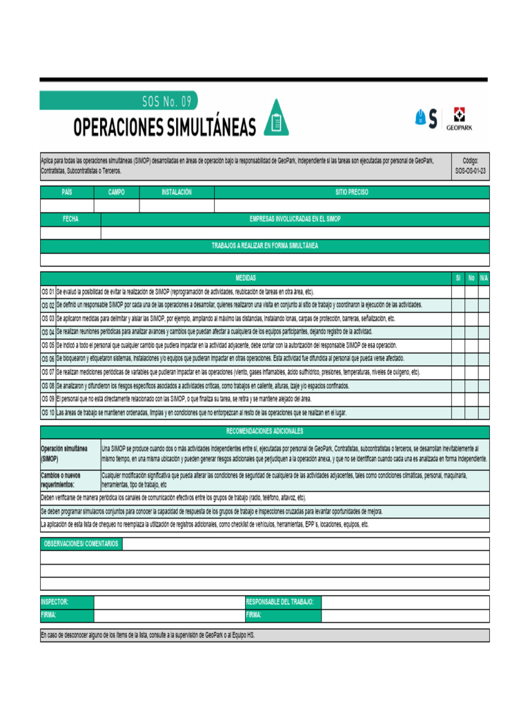 2023 - SOS 09 - Operaciones Simultáneas | PDF