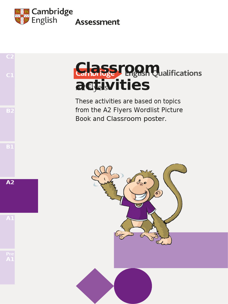 Cambridge English A2 Flyers Classroom Activities | PDF