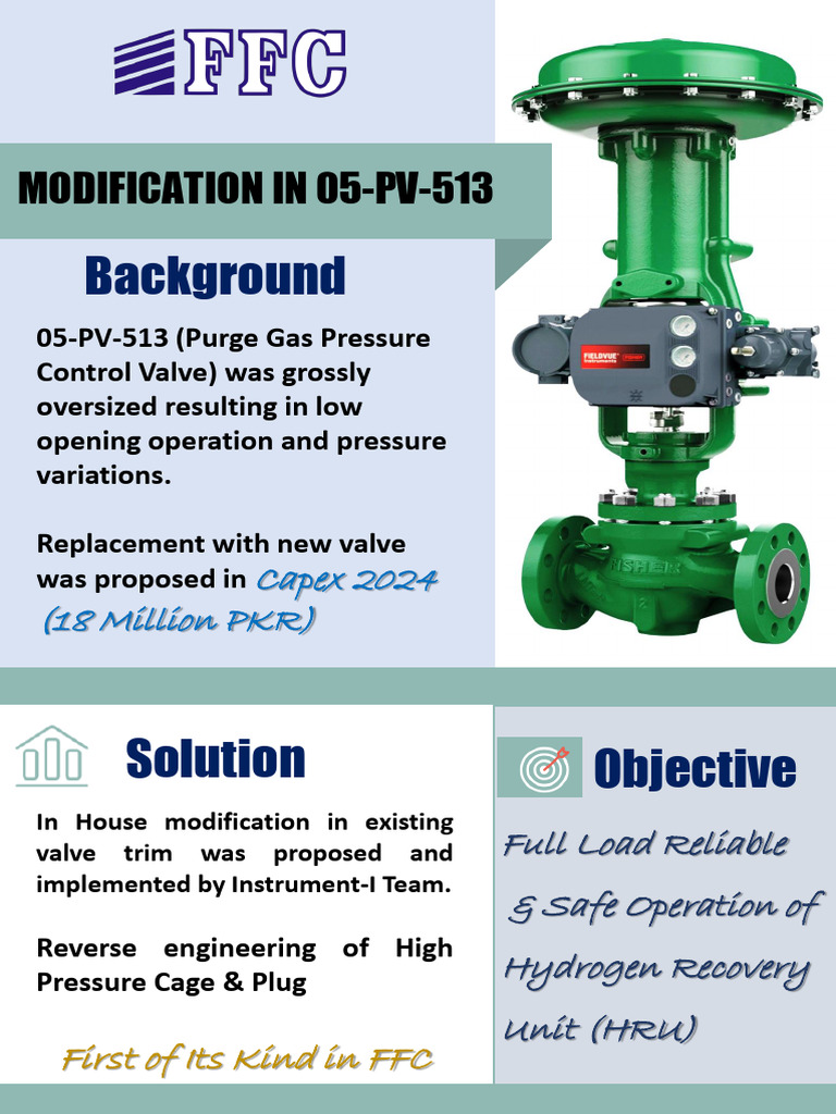 05-PV-513_Modification Report | PDF | Valve | Gas Technologies
