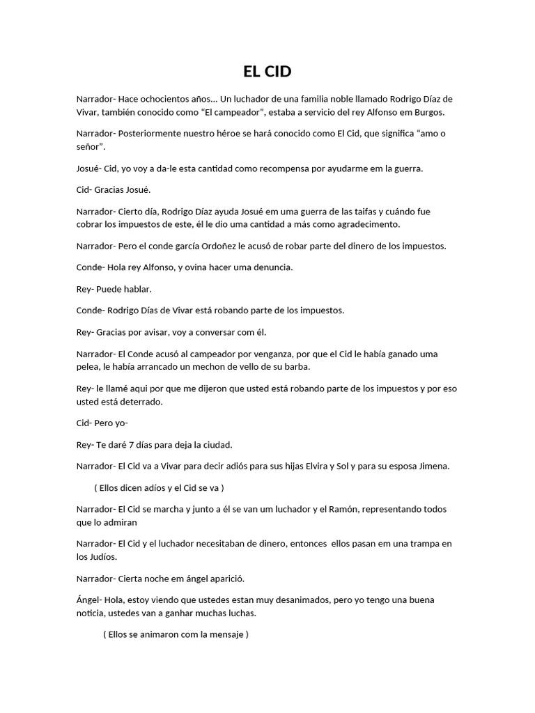 El Cid | PDF