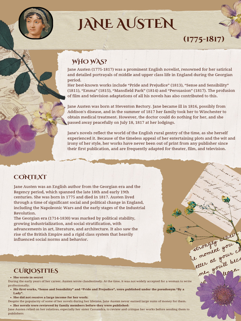 JANE AUSTEN | PDF | Jane Austen
