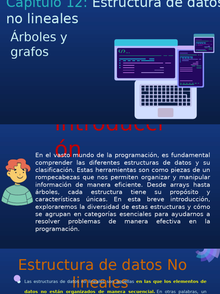 Estructuras de Datos No Lineales: Árboles y Grafos | PDF